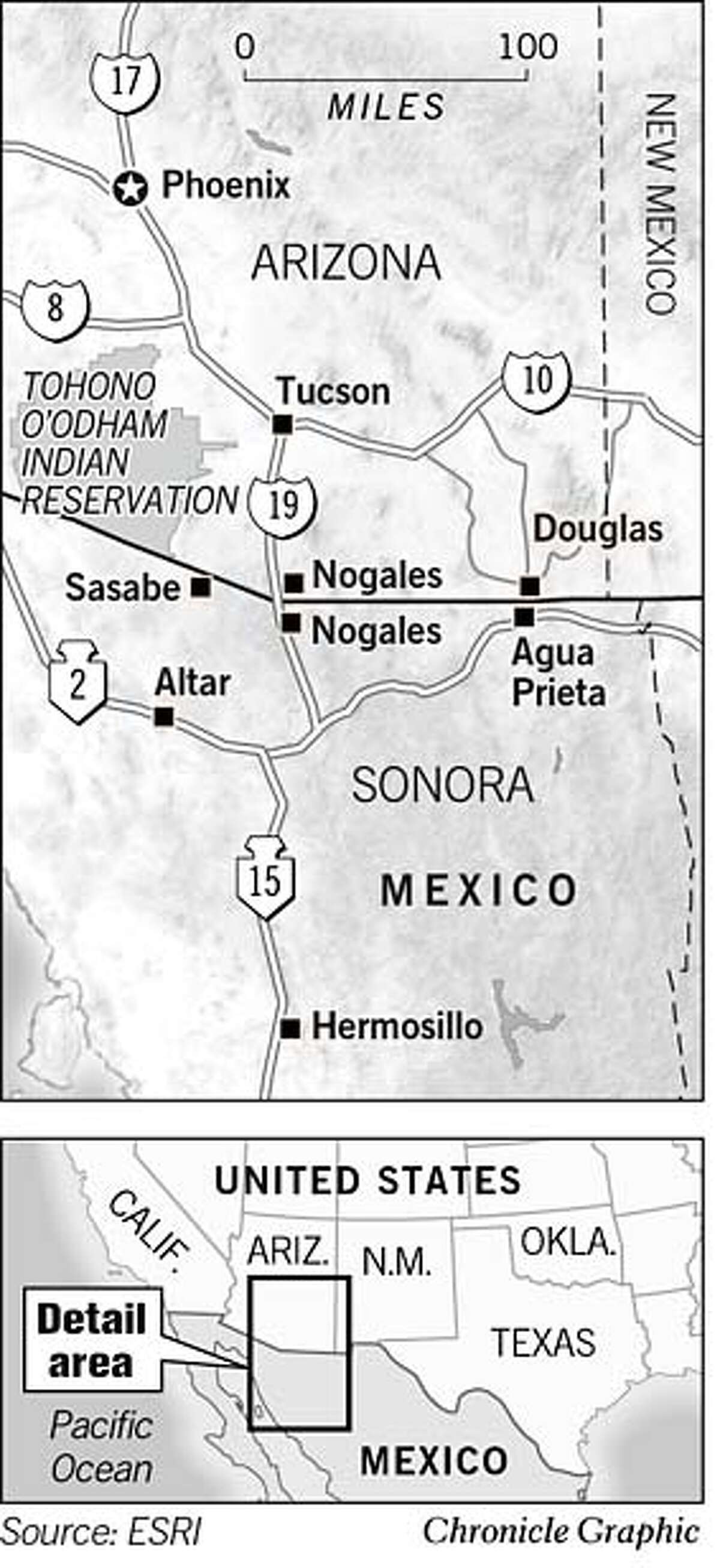 DANGEROUS BORDER / Crossing into U.S. has increasingly become a matter ...