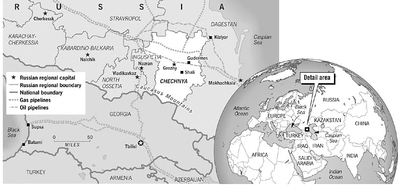 Chechnya and Russia: Centuries of conflict over sovereignty leave a ...