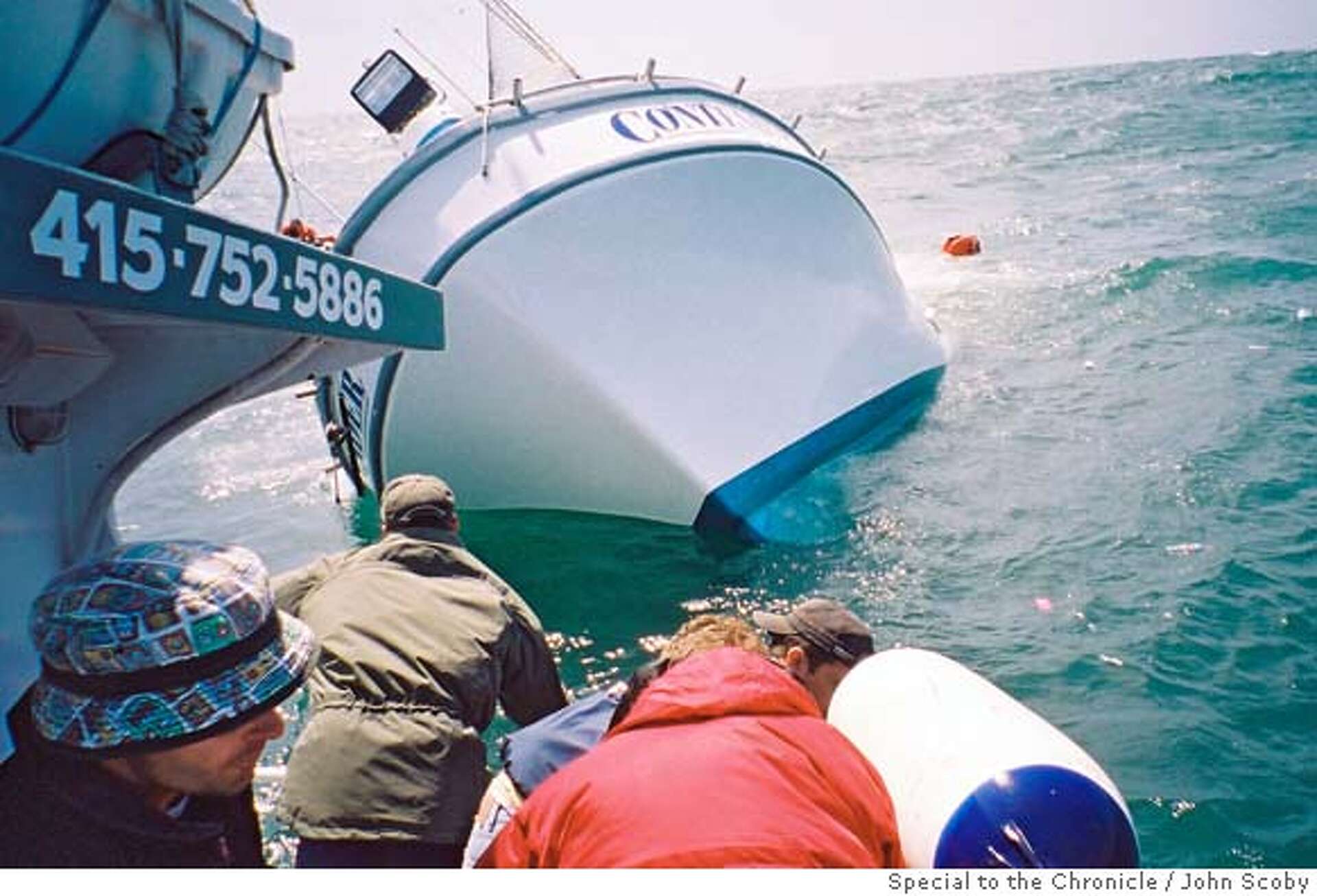 SAN FRANCISCO / Last hours of the Contender / Fishing boat sank like a ...