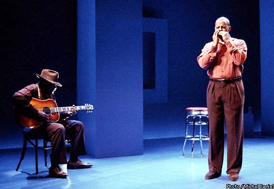 A strong woman rises out of one-man 'Blues'