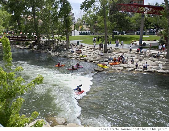 New whitewater park in Reno