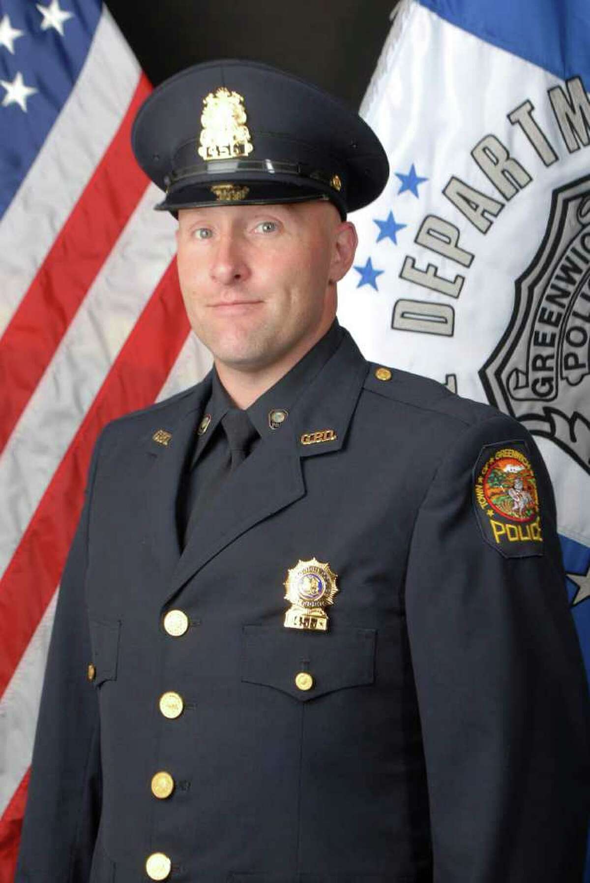 Greenwich officer Eible honored