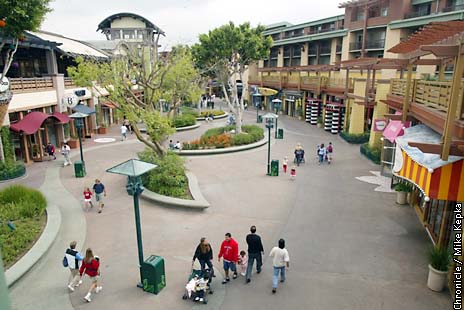 IN ANAHEIM, IT'S MICKEY & THE MALL