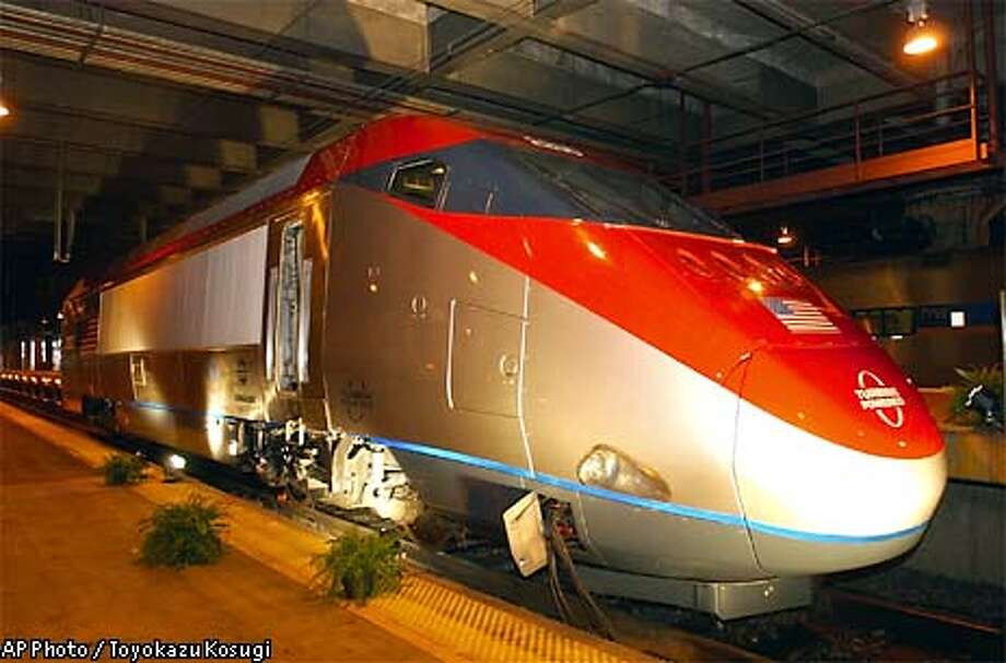 JetTrain proposed for state railroad / Would travel from S.F. to L.A ...