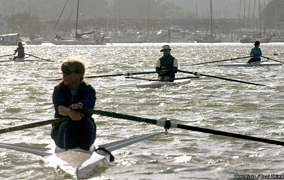 Row, row, row your shell / Connecting with the water may not be as easy ...