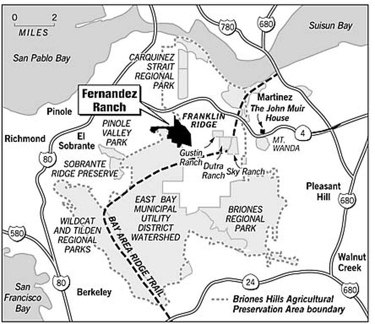 CONTRA COSTA COUNTY / Family hopes to preserve pristine Fernandez Ranch ...