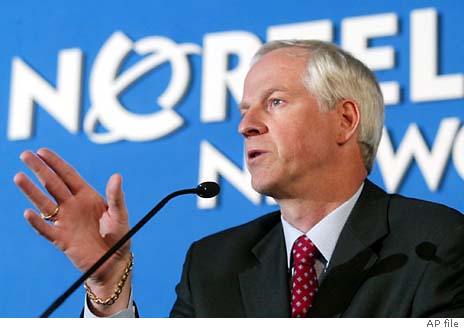 3 top Nortel officers fired, including CEO / Telecom equipment-maker ...