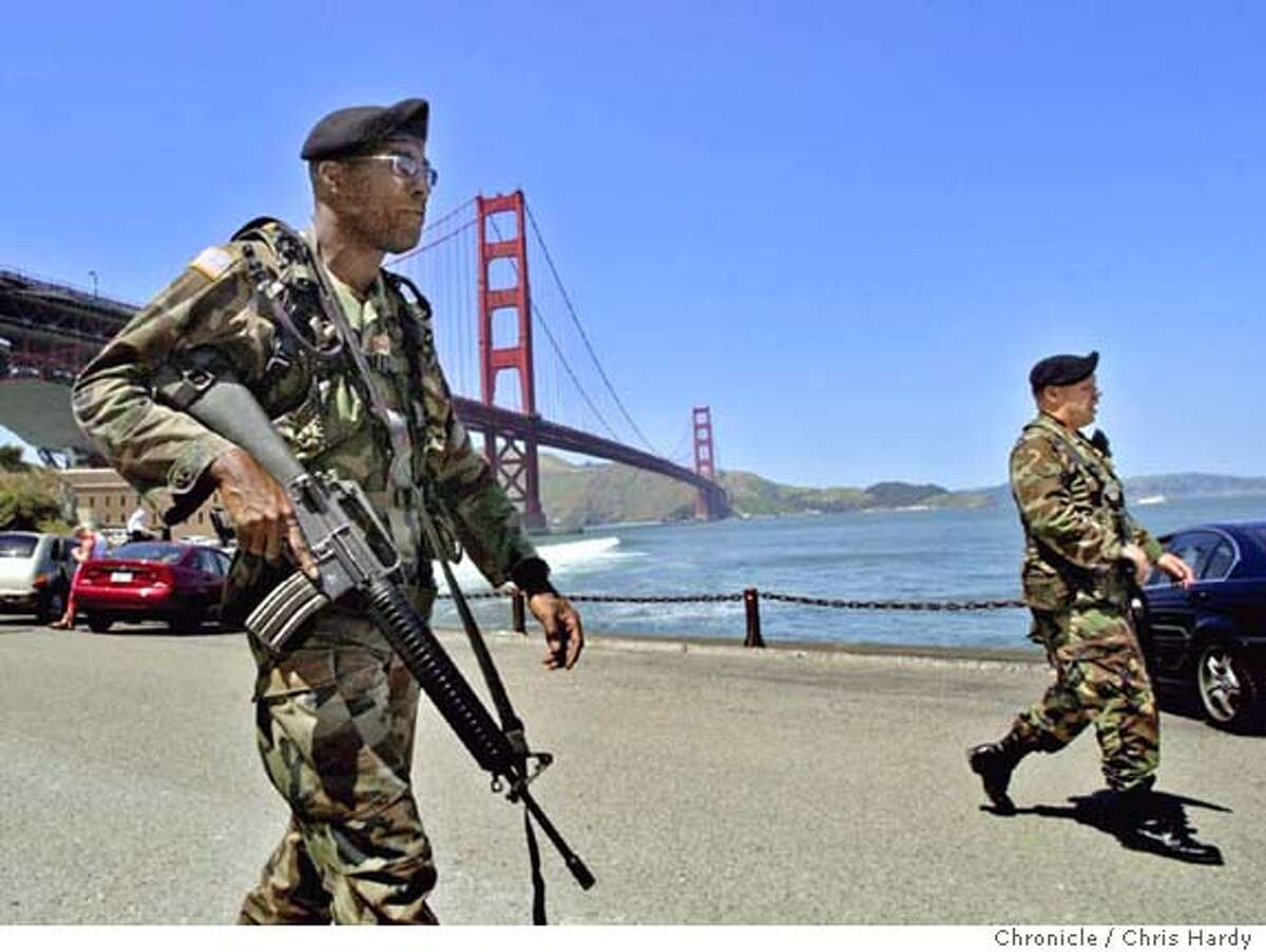 SAN FRANCISCO / National Guard to pull troops from Golden Gate