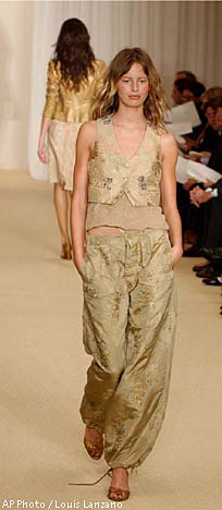 FASHION / Spring 2003 Collections / The return of glamour / American ...