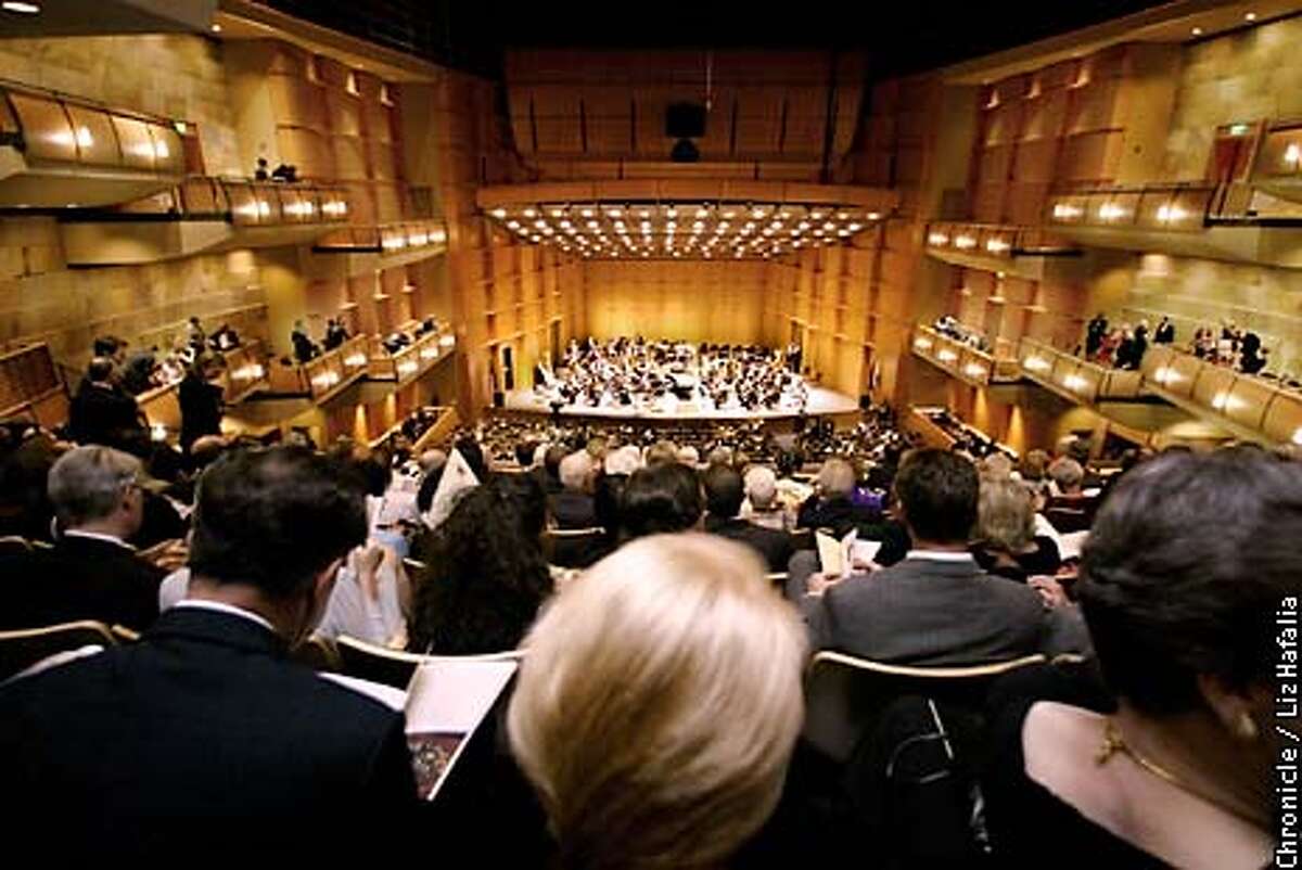Mondavi arts center makes sparkling debut / S.F. Symphony opens UC ...