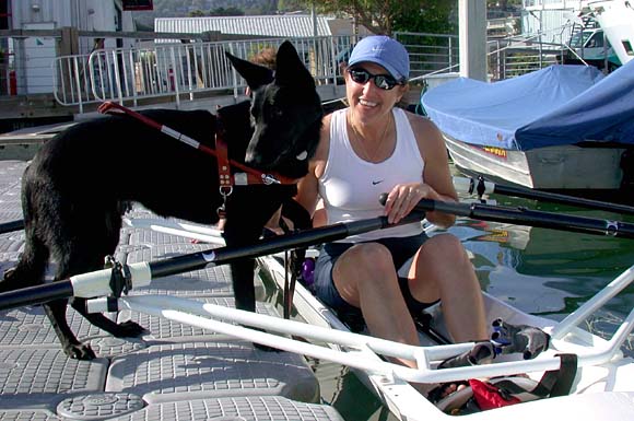 Blind rower honored by Hall of Fame