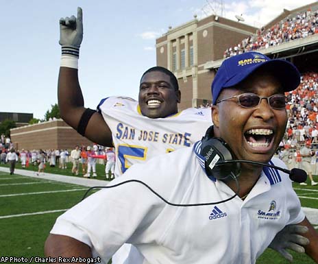 San Jose State enjoys a windfall