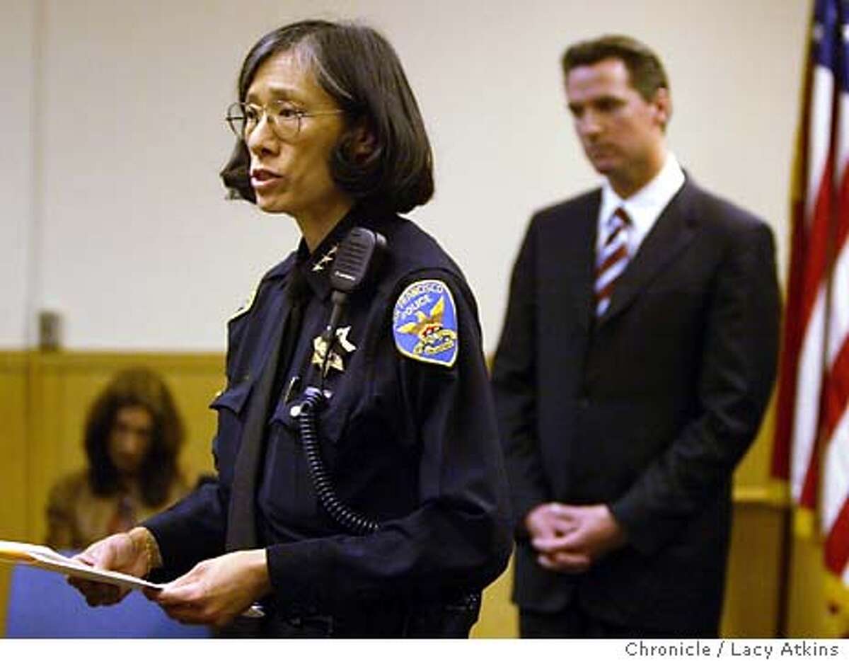 SAN FRANCISCO / Chief Fong picked as permanent head of police / 26-year ...