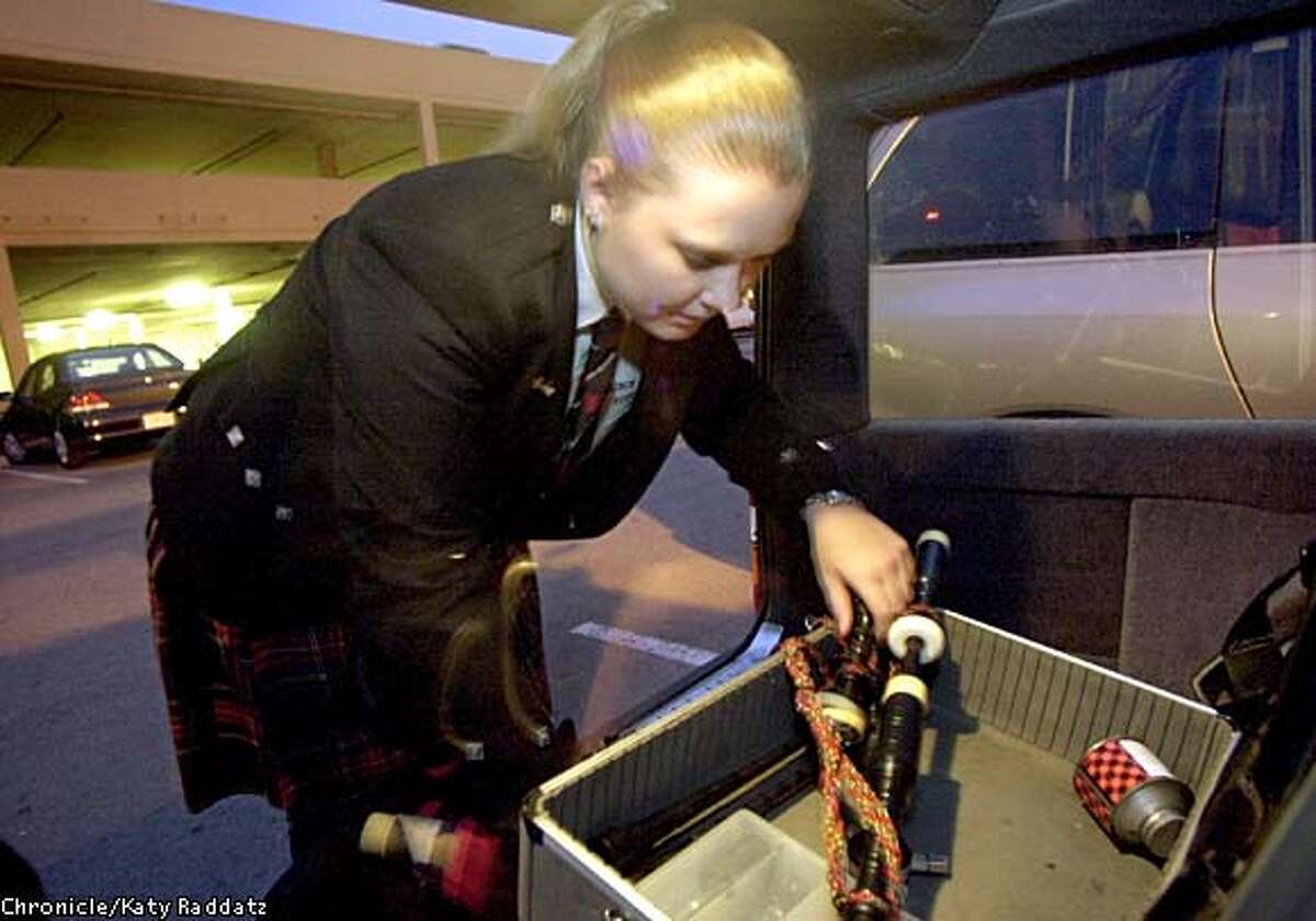 Passion for pipes / Megan Harrington of Belmont a typical teen ...