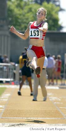 OLYMPIC QUEST / GRACE UPSHAW / Half-century is a long leap in family legacy