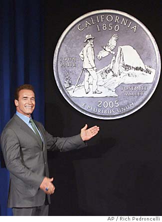 SACRAMENTO / California coins conservation for new U.S. quarter ...