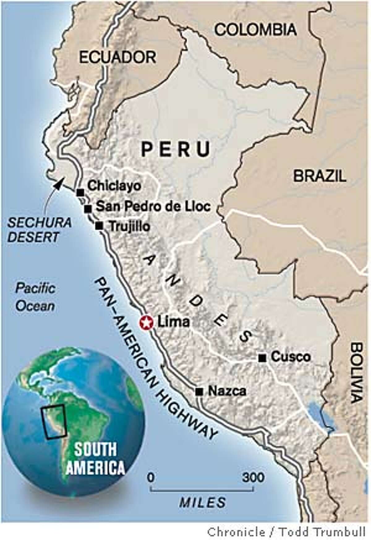 PERU / A Desert By Any Other Name / The desert coast of Peru is as ...