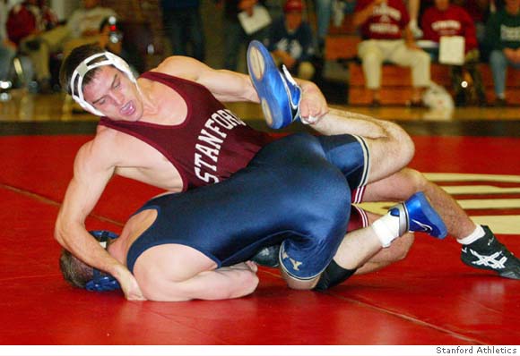 WRESTLING / Cardinal grapples to stay perfect