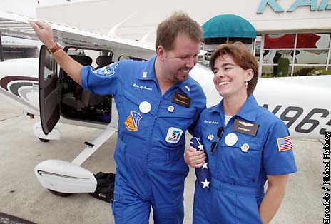 Aviators take wing in 9/11 response / Thousands of planes to honor victims