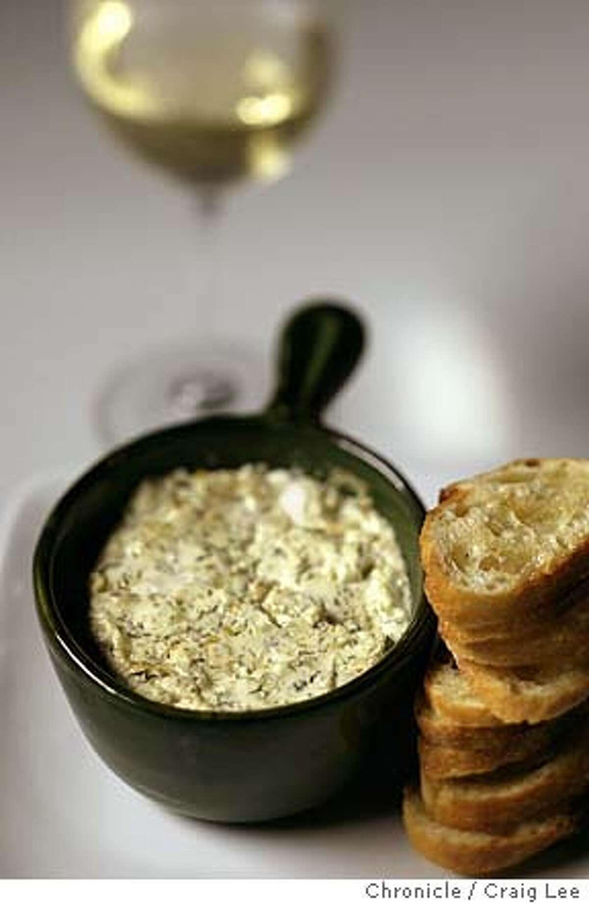 Tarted up baked chevre sidles up to Central Coast Sauvignon Blancs