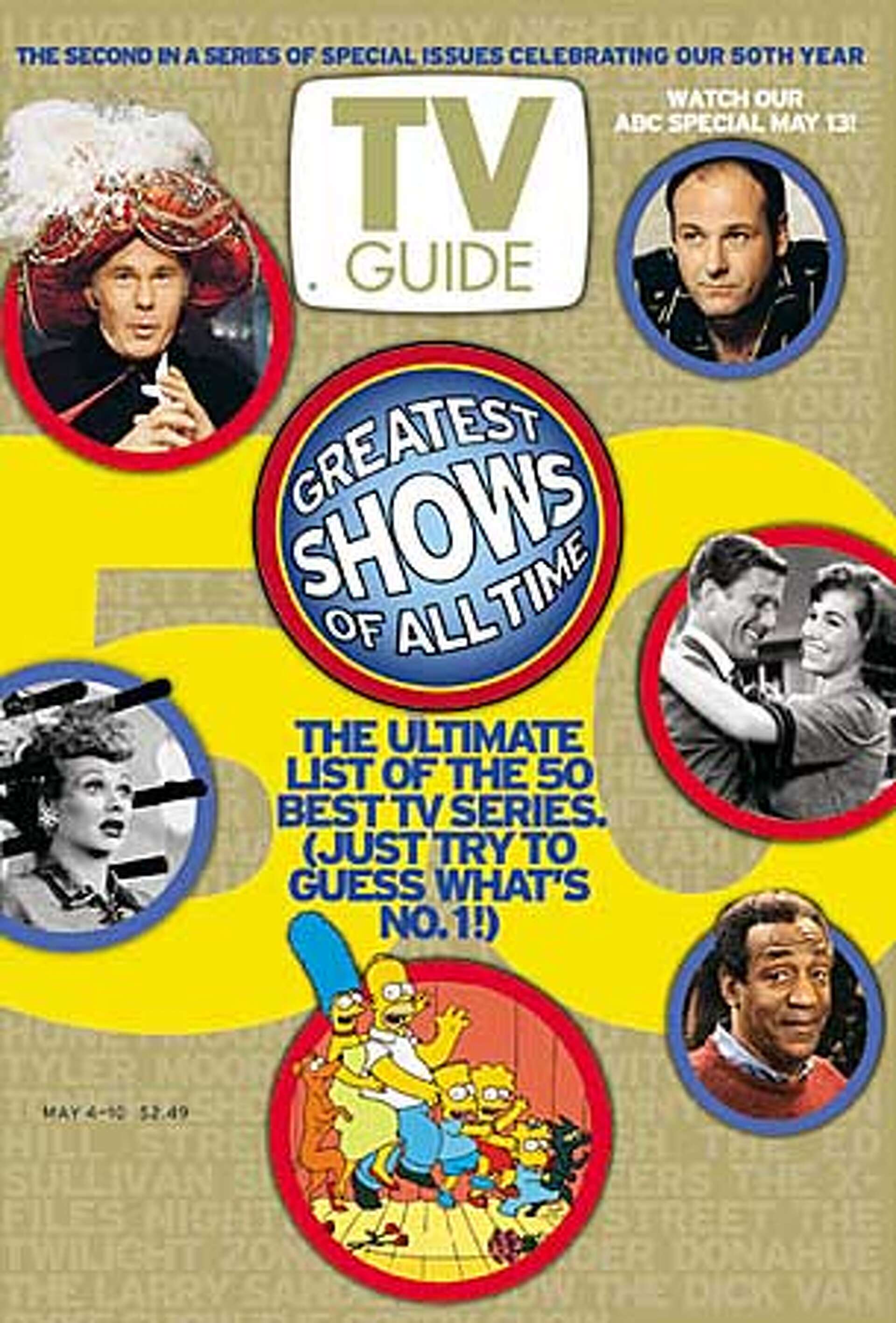 Past prime time / Once-dominant TV Guide, now in its 50th year ...