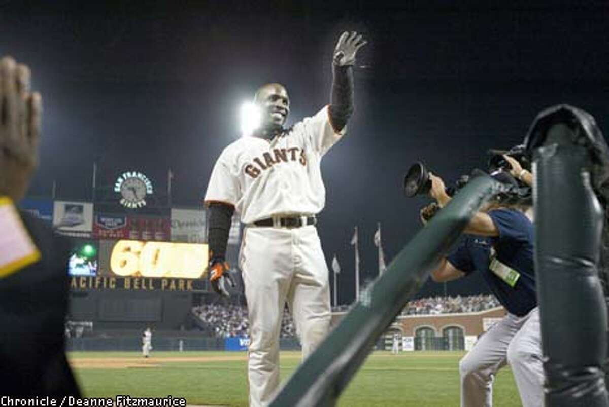 Barry Bonds' 600th Home Run