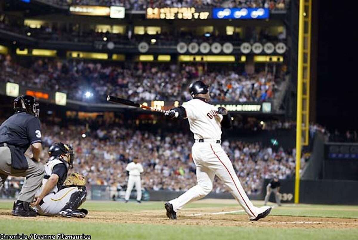 Barry Bonds' 600th Home Run