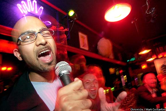 Bad to the funny bone / Purposely awful poetry, karaoke, stand-up find ...