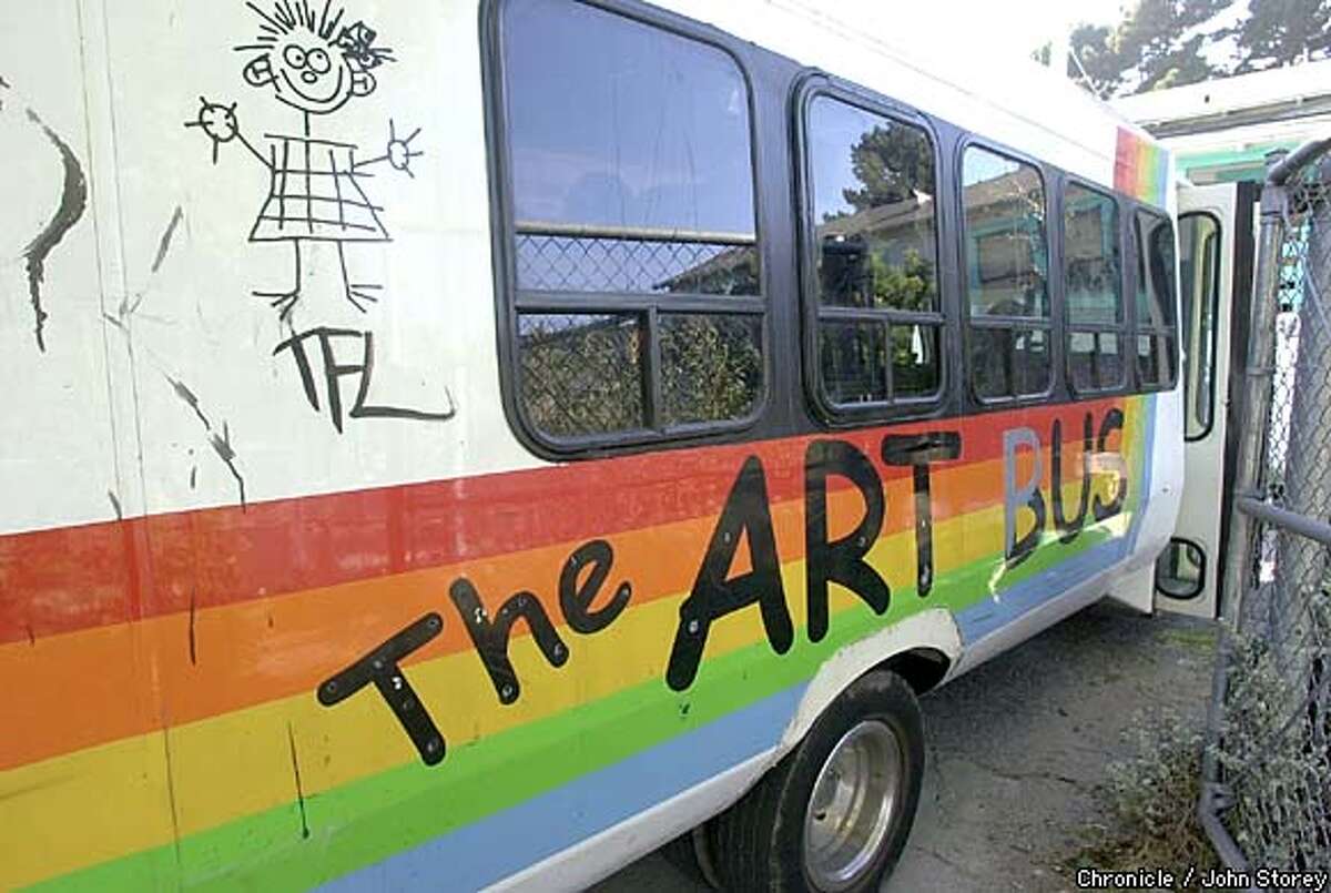DRIVING imaginations / There's no stopping kids' creativity on the Art Bus