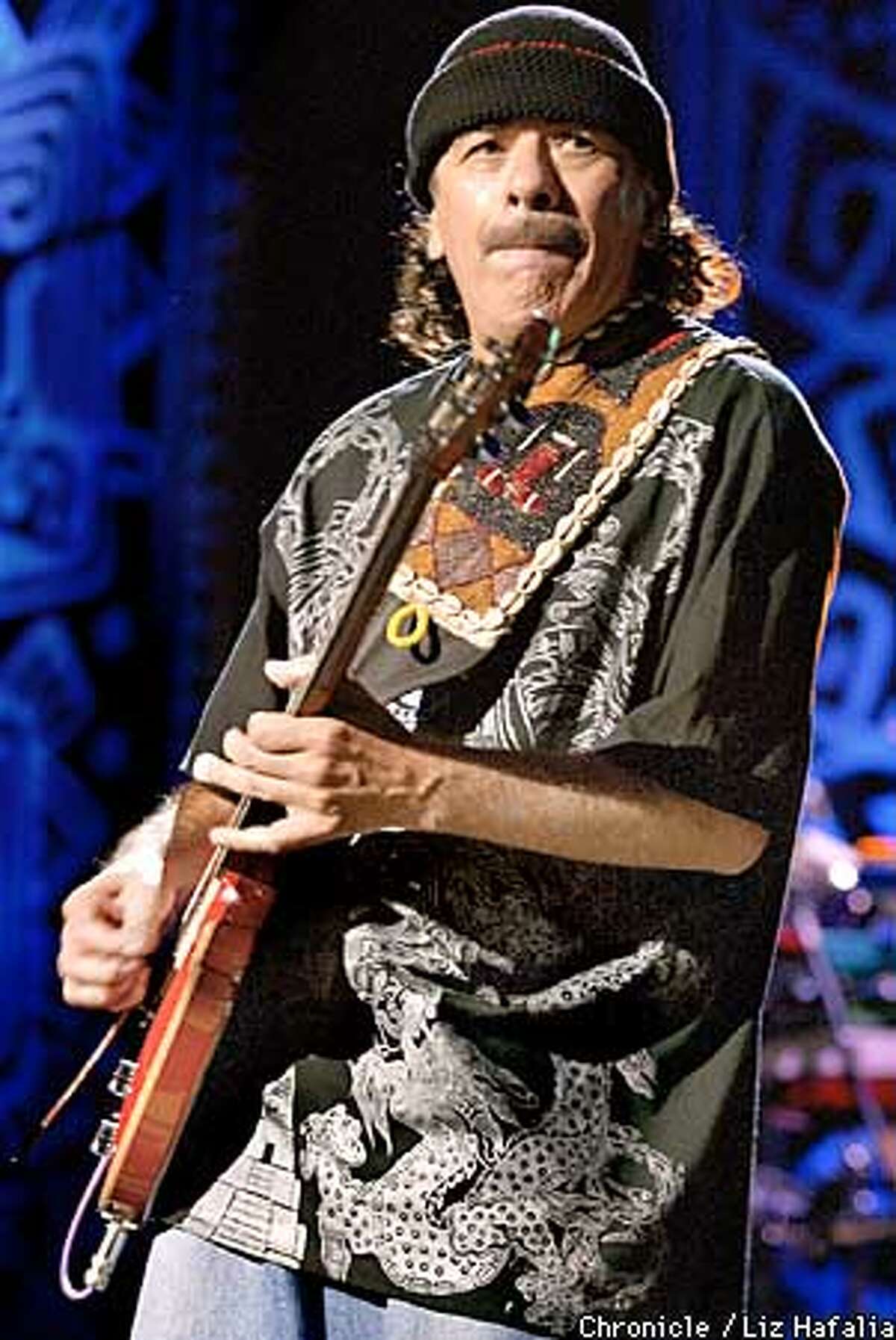 Same Santana as ever, with a twist / Singer brings salsa-flavored sound ...