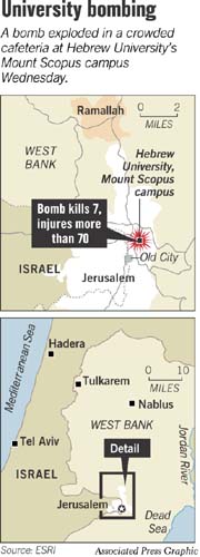 Bomb horror hits 'place of peace' / 3 Americans among 7 killed at ...