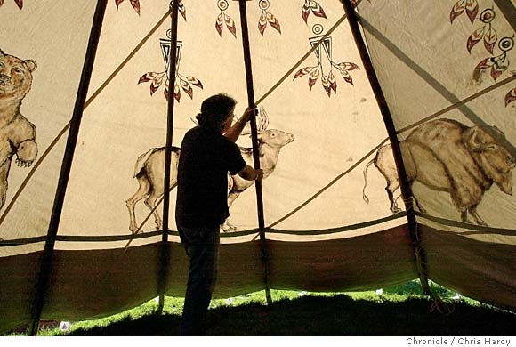 Tepee revival / Contractor's 'cultural exchange' launches traditional ...
