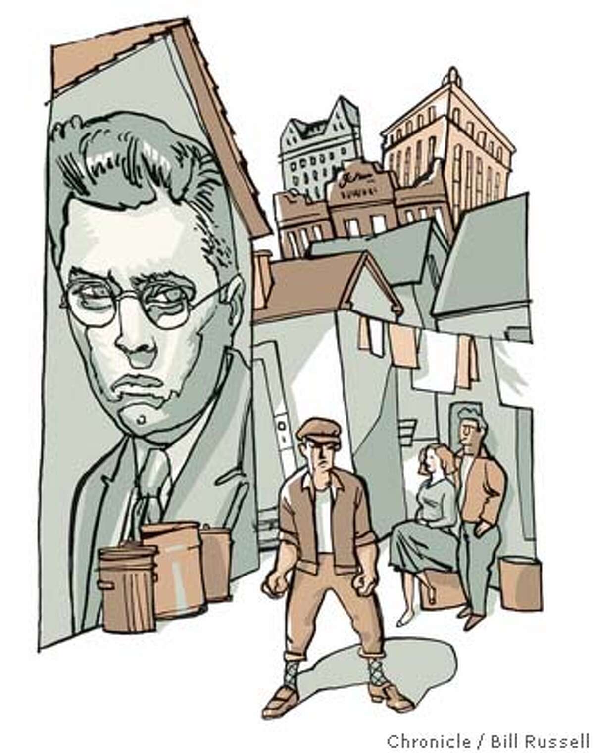 The life of James Farrell, author of a popular trilogy, recalls a time ...