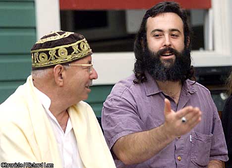 Jew, Muslim travel with spiritual message / Two devout men talk of ...