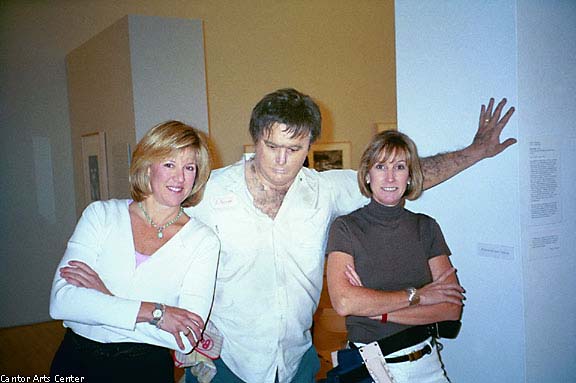 'Slab Man' comes alive for art museum benefit / Cantor Center partiers ...