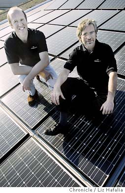BERKELEY / Firm shows flair for solar power / It concentrates on large ...