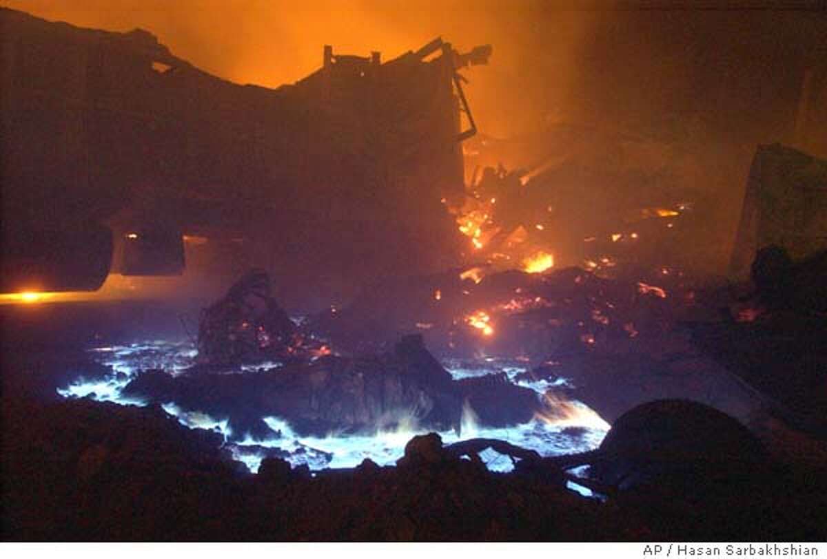 Train explosion in Iran kills 200 / Many of dead were in crews fighting ...