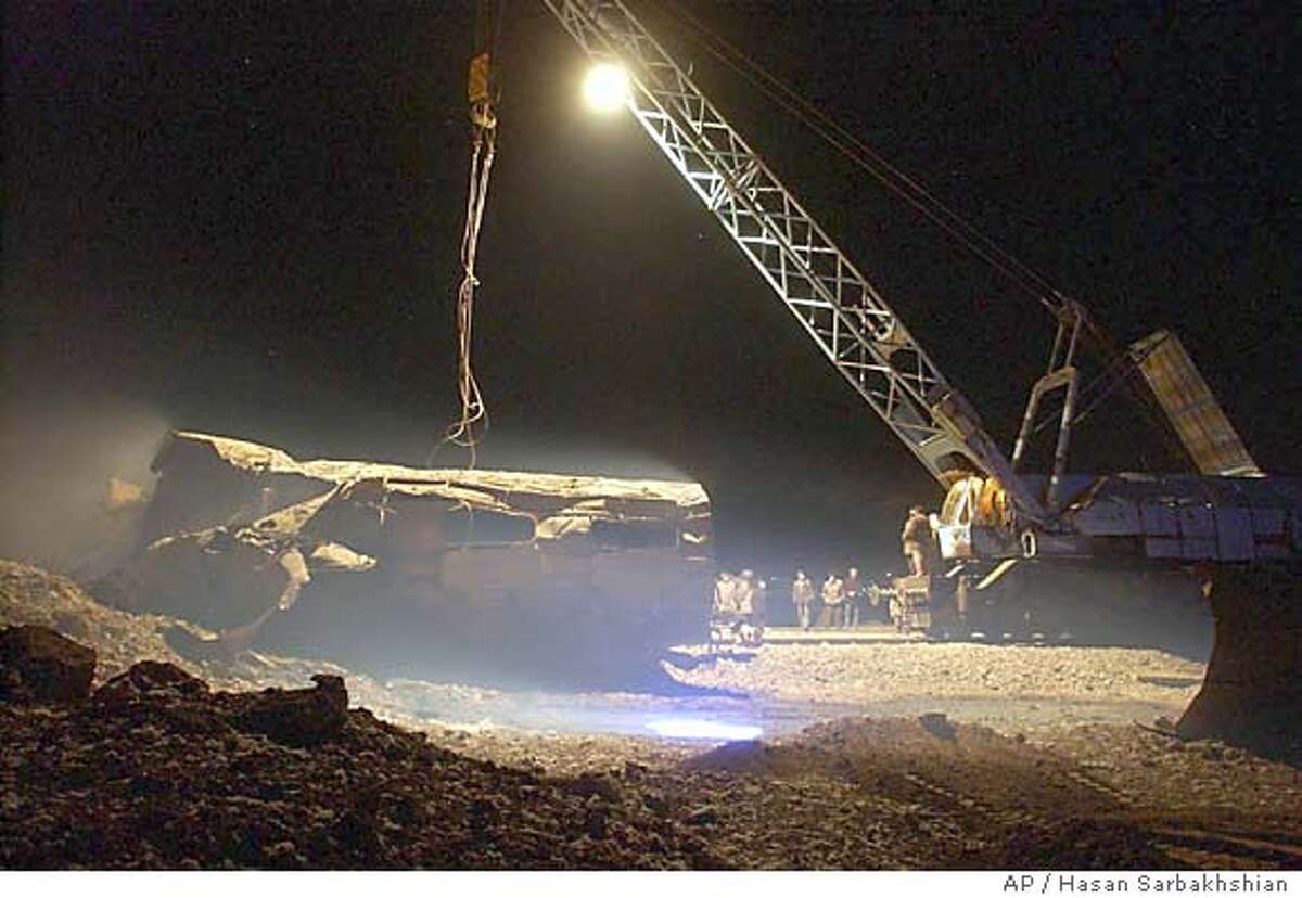 Train explosion in Iran kills 200 / Many of dead were in crews fighting ...