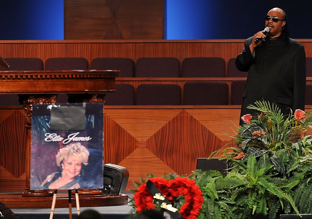 Etta James Funeral Program