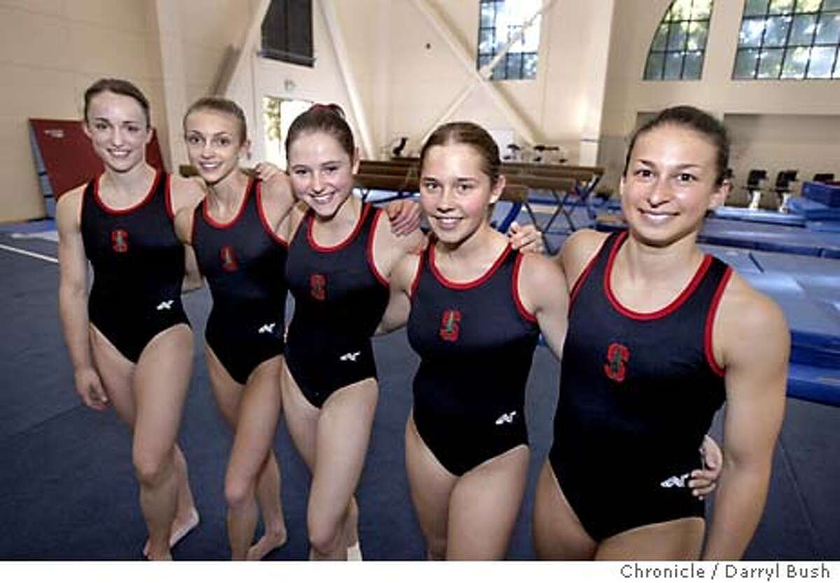 NCAA GYMNASTICS CHAMPIONSHIPS / Stanford team's on the beam / Senior ...