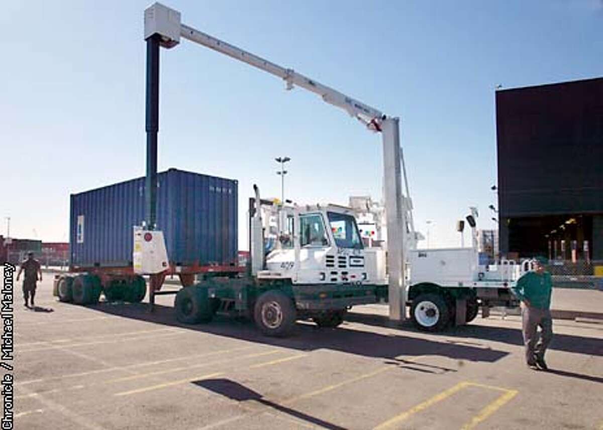 New gatekeepers / Gamma-ray monitors search incoming containers