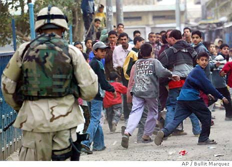 Schoolyard blast kills boy, 7, in Iraq / 3 soldiers die in roadside ...