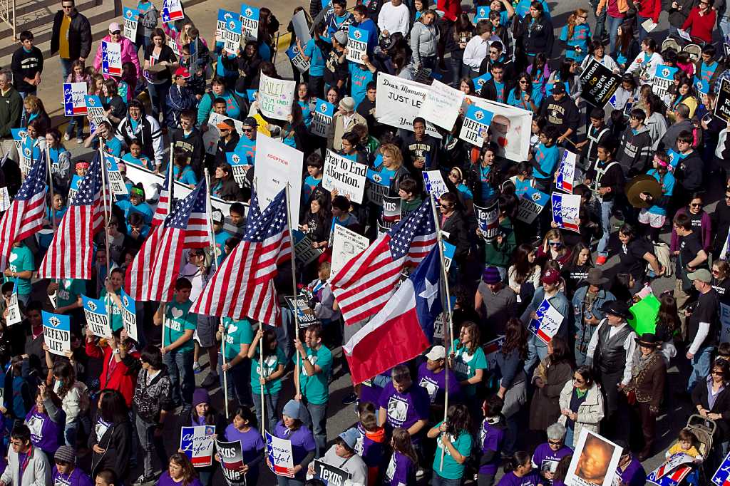 Anti-abortion rally draws thousands to capital