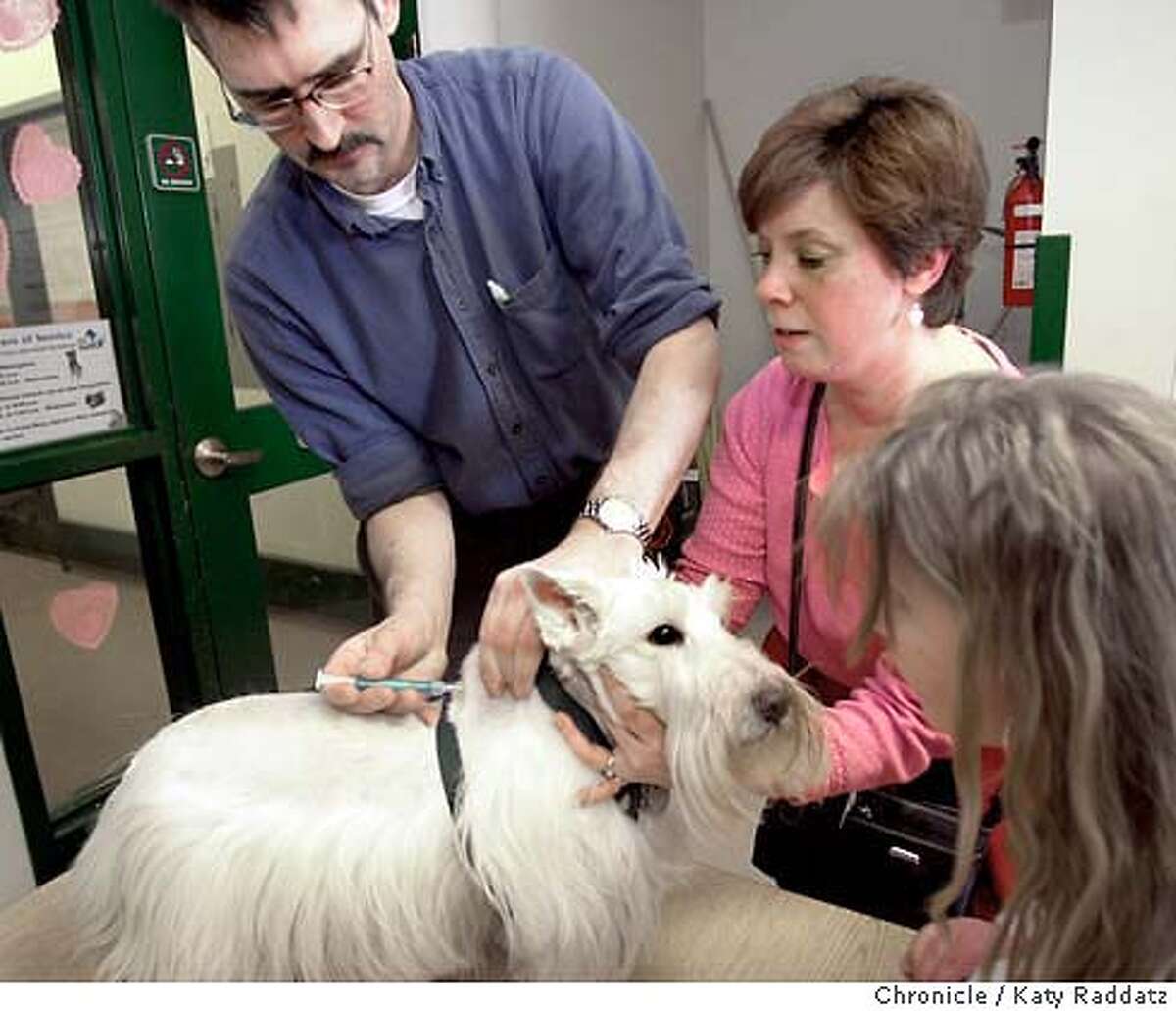 Keeping tabs on family pets / Free clinic in San Francisco offers ...