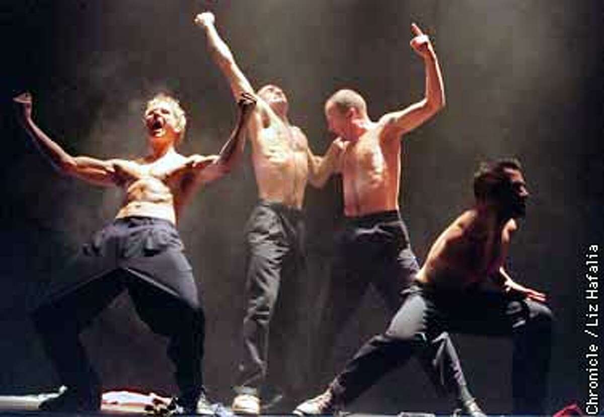 Plenty of Heels in `Enter Achilles' / DV8 troupe shows men behaving badly