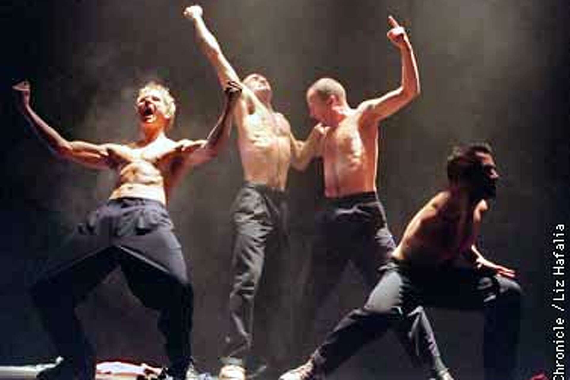 Plenty of Heels in `Enter Achilles' / DV8 troupe shows men behaving badly