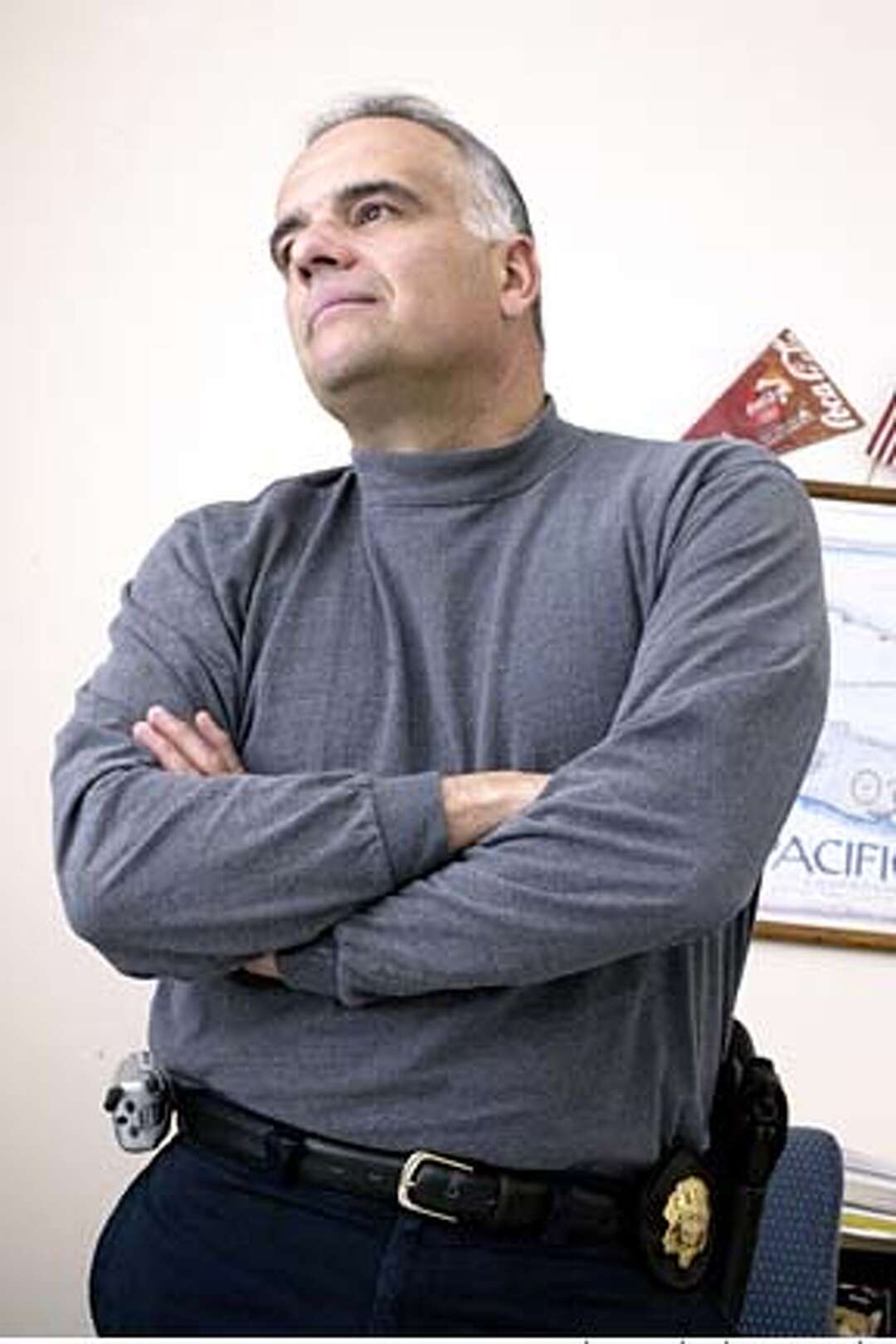 PEOPLE / Martinez police chief enforces law on the football field ...