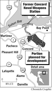 CONCORD / Big ideas for developing Navy base / U.S. hasn't turned over ...