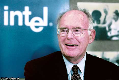 Co-founder of Intel honored by president
