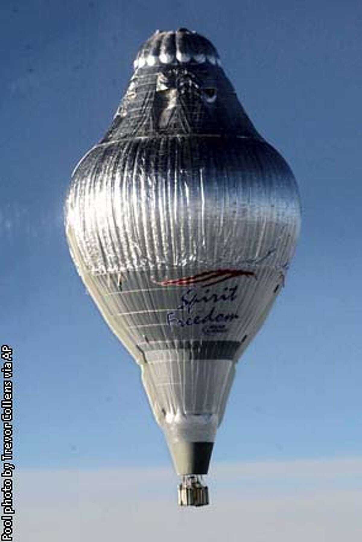U.S. balloonist circles globe alone / Adventurer spent 13 1/2 days ...